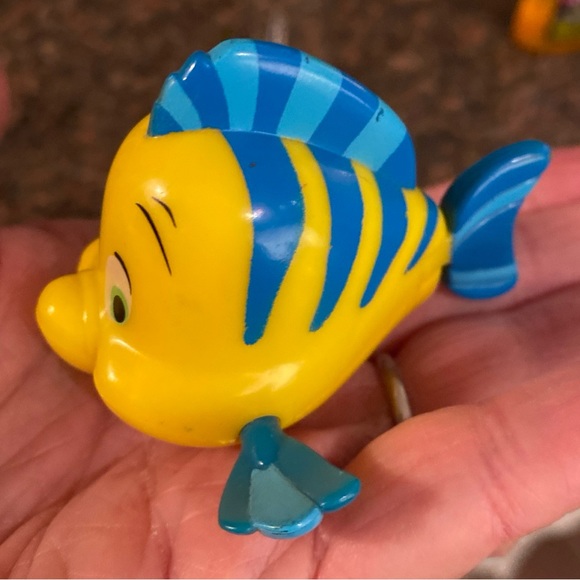 Disney | Toys | Vtg 9s Mcdonalds Disney The Little Mermaid Flounder ...